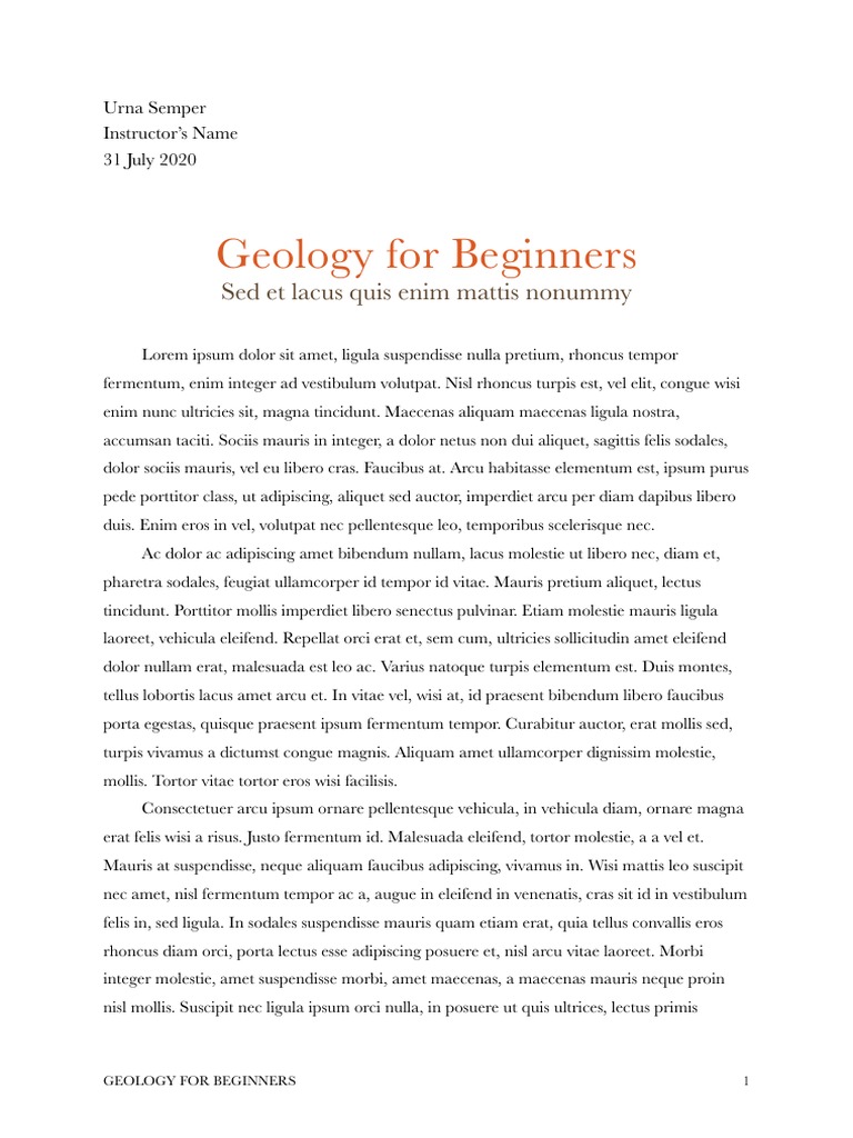 Geology For Beginners 2020 | PDF | Games & Activities | Science ...