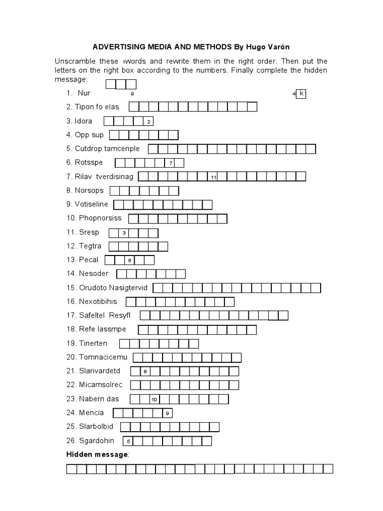 Advertising Media and Methods | PDF