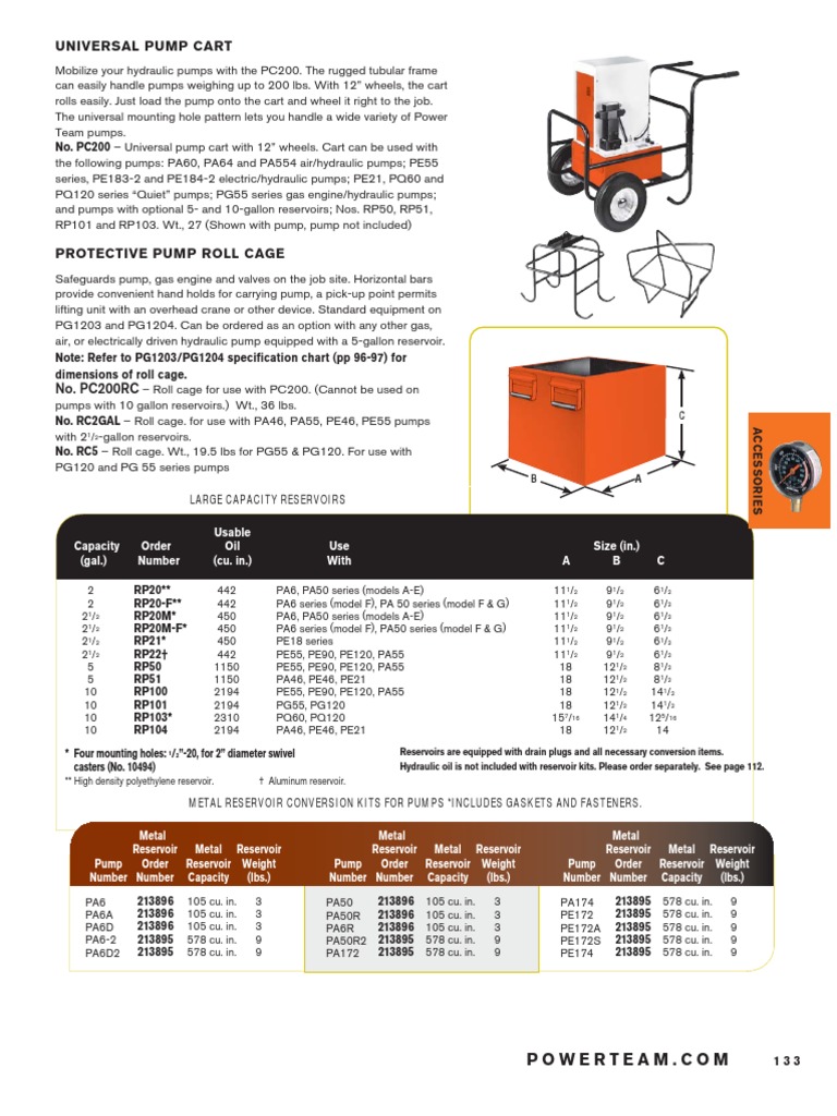 Roll Cage Protects Pumps on Job Sites | PDF | Pump | Equipment