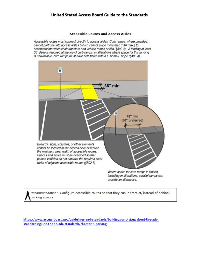 Access Board - Guidance Parking | PDF