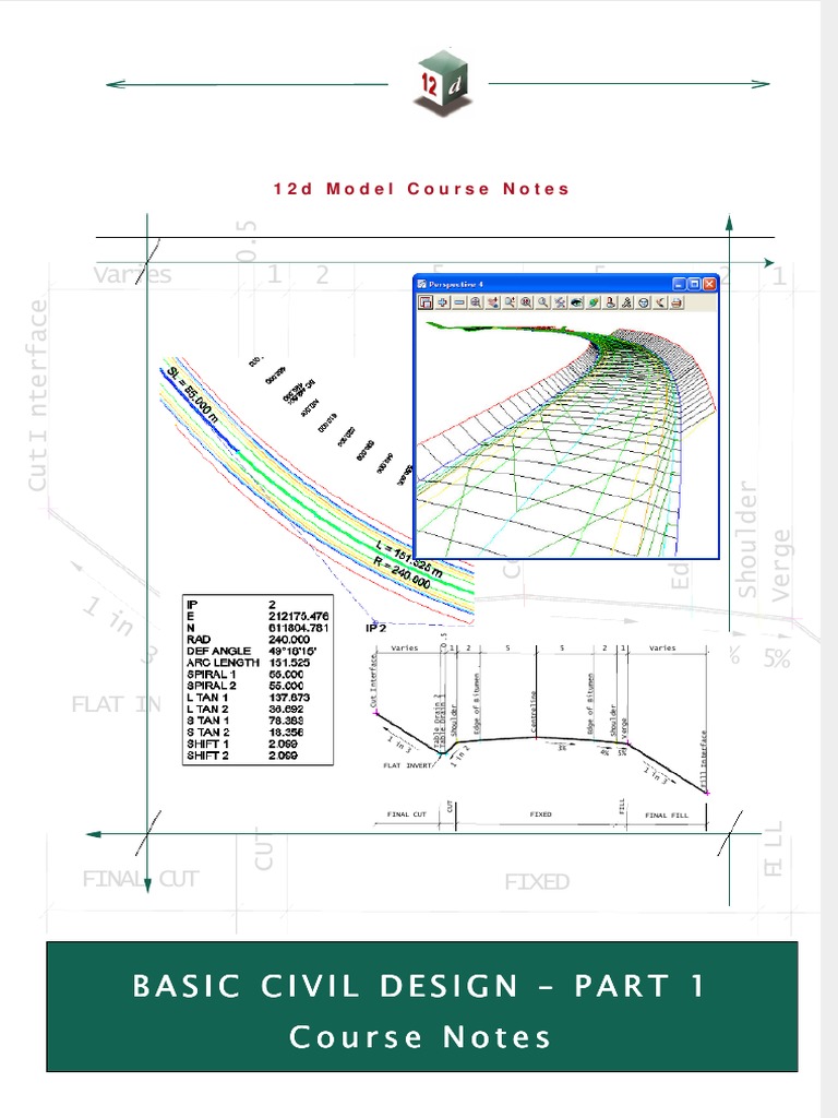 Vdocuments - MX - 12d 2c1 Basic Civil Design | PDF | Surveying ...