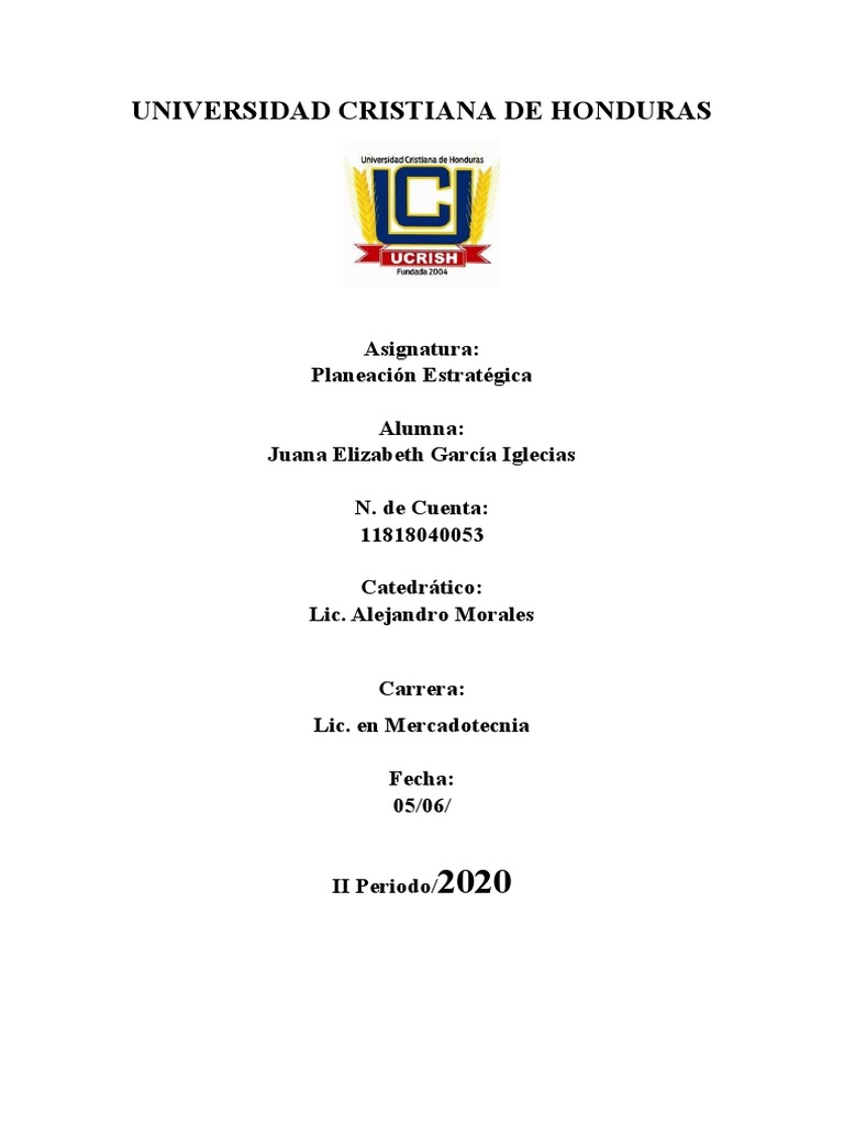 Misión y Visión de UCRISH | PDF