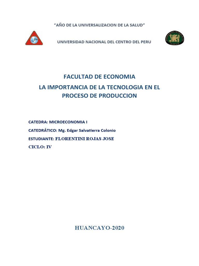 Rinok S.A.C | PDF | Microeconomía | Función (Matemáticas)