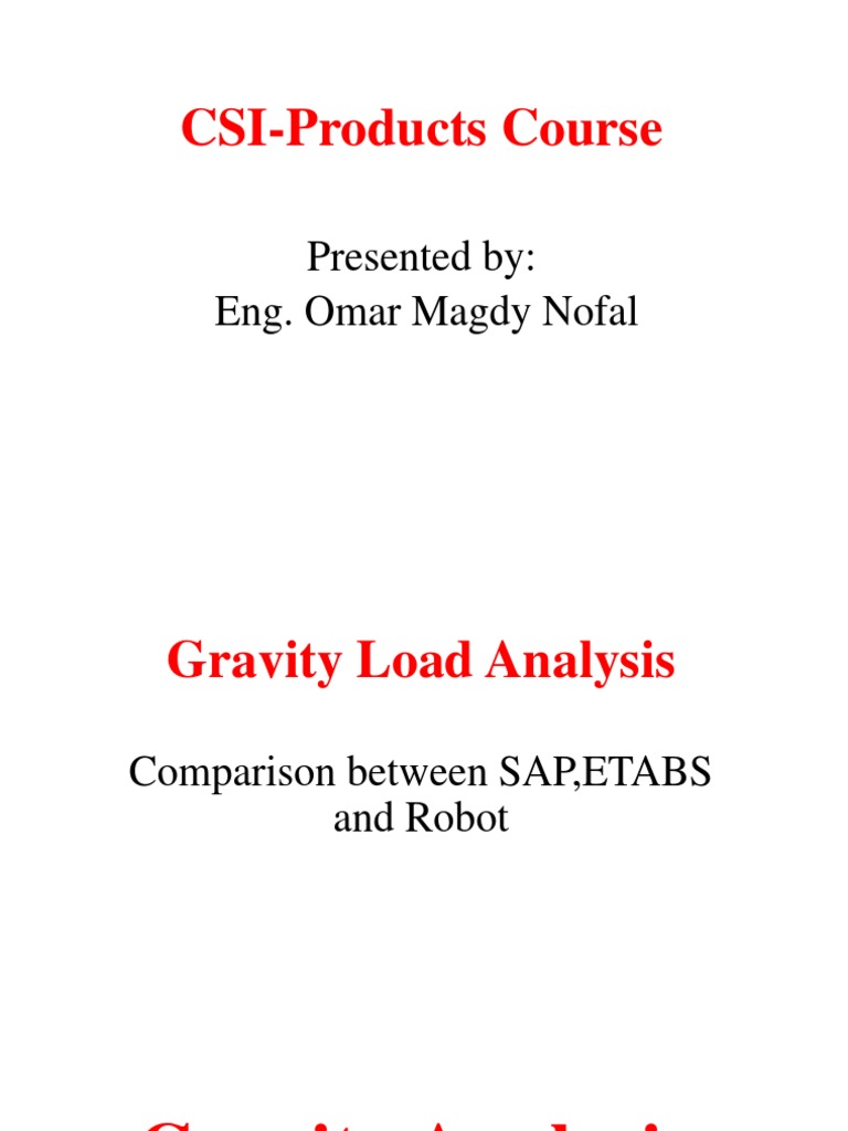 CSI Course Materials | PDF | Beam (Structure) | Column