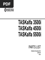Ricoh IM 550F/600 Parts Catalog | PDF | Clutch | Equipment
