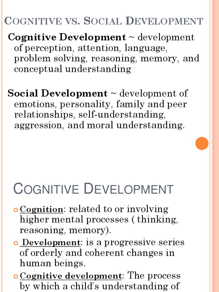 Cognitive Development | PDF | Cognitive Development | Schema (Psychology)