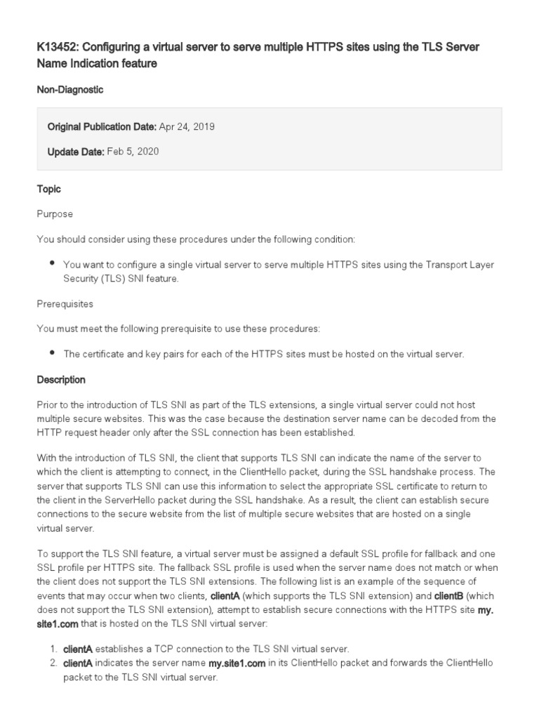 K13452: Configuring A Virtual Server To Serve Multiple HTTPS Sites ...