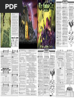 Magic The Gathering Turn Structure | PDF | Gaming | Ephemera