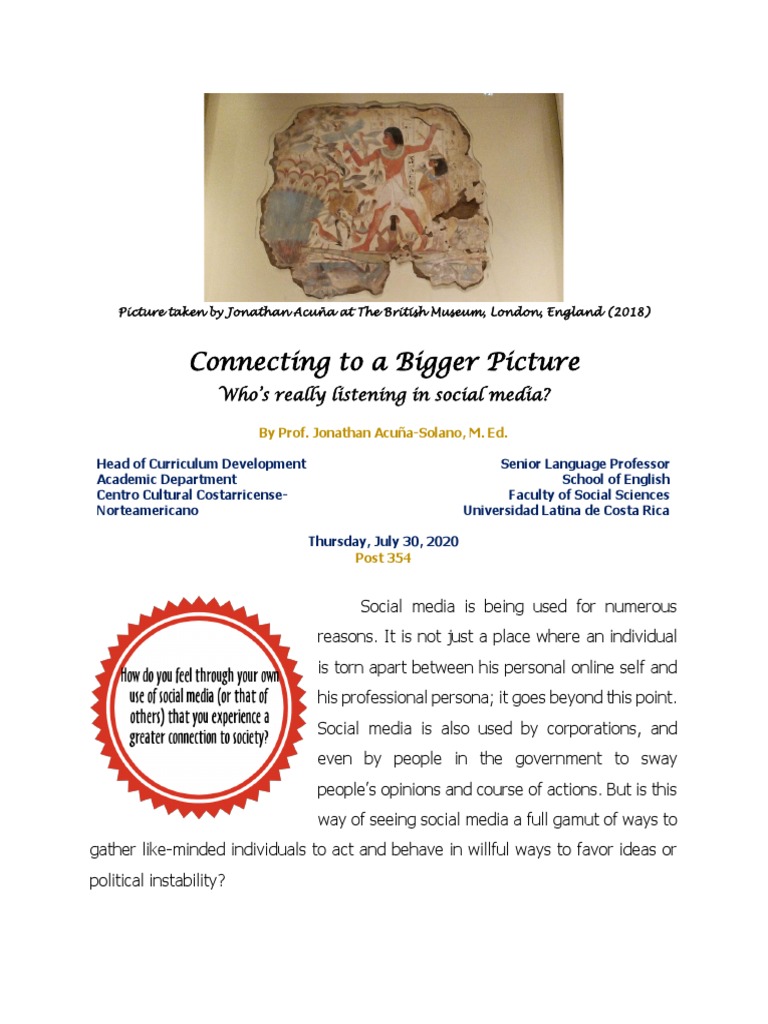 Social Media's Role in Political Manipulation | PDF | Social Media ...