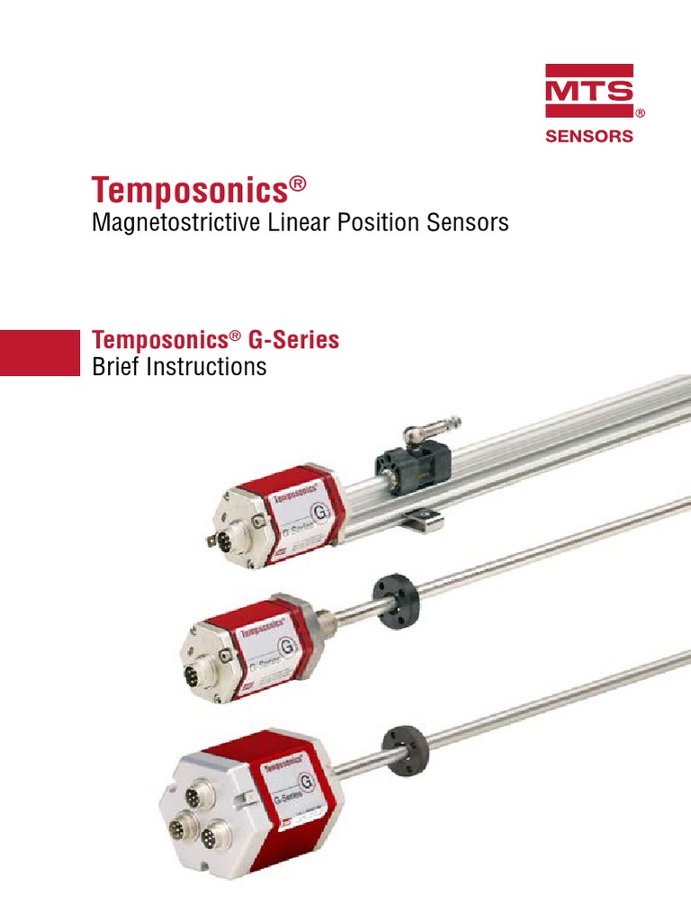 Temposonics: Magnetostrictive Linear Position Sensors | Download Free ...