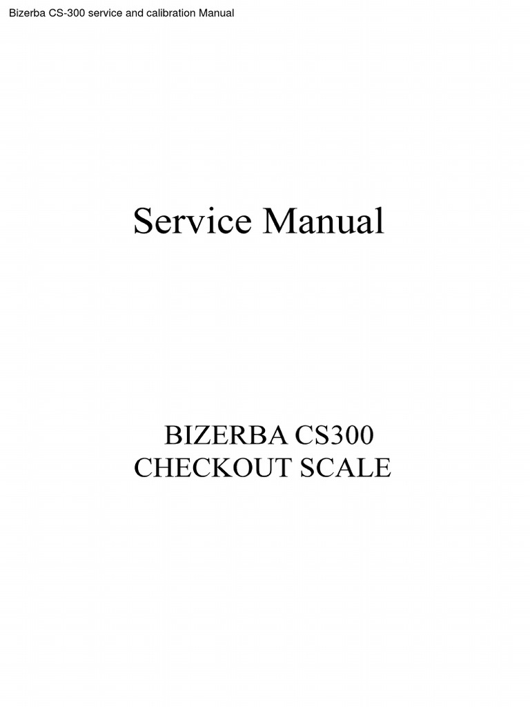 CS-300 Service and Calibration - TOC | PDF | Computer Hardware ...
