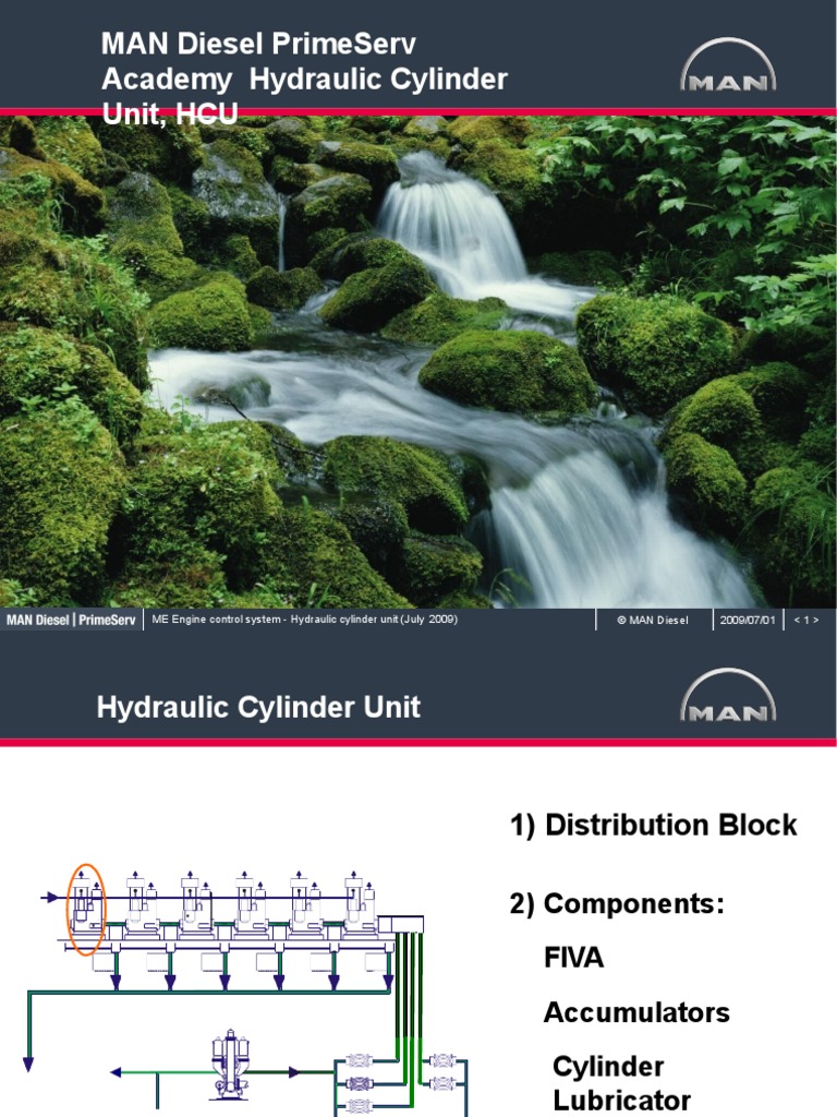 Hydraulic Cylinder Unit (HCU) | PDF | Diesel Engine | Valve