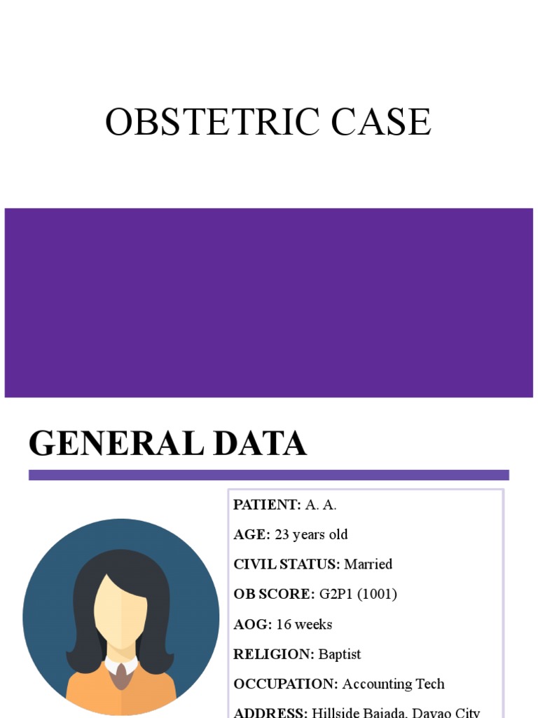 Sample Obstetric Case | PDF | Pregnancy | Physical Examination