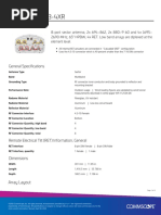 6-Port Multiband Sector Antenna Specs | PDF