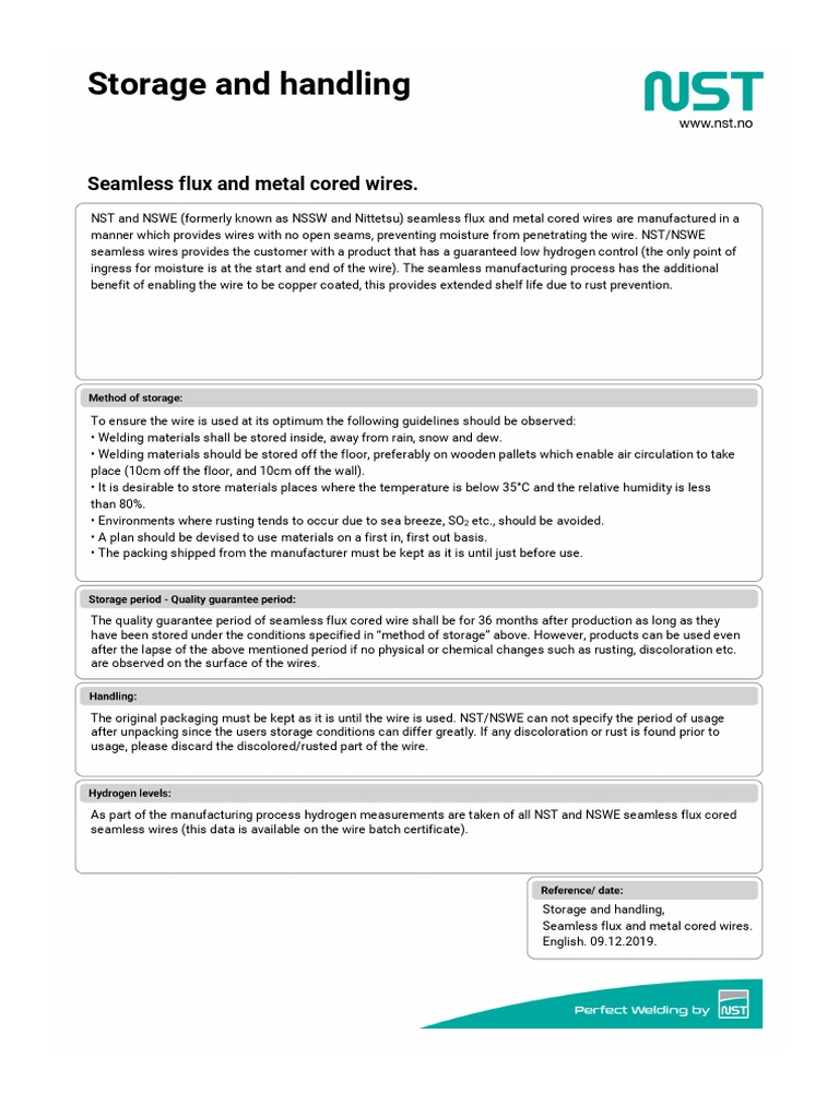 NST Wire Storage | PDF | Rust | Wire