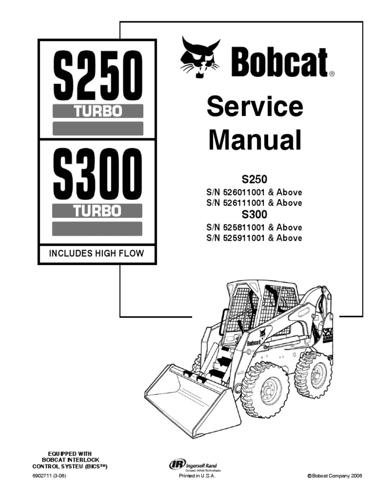 Bobcat S300 PDF | PDF | Loader (Equipment) | Elevator
