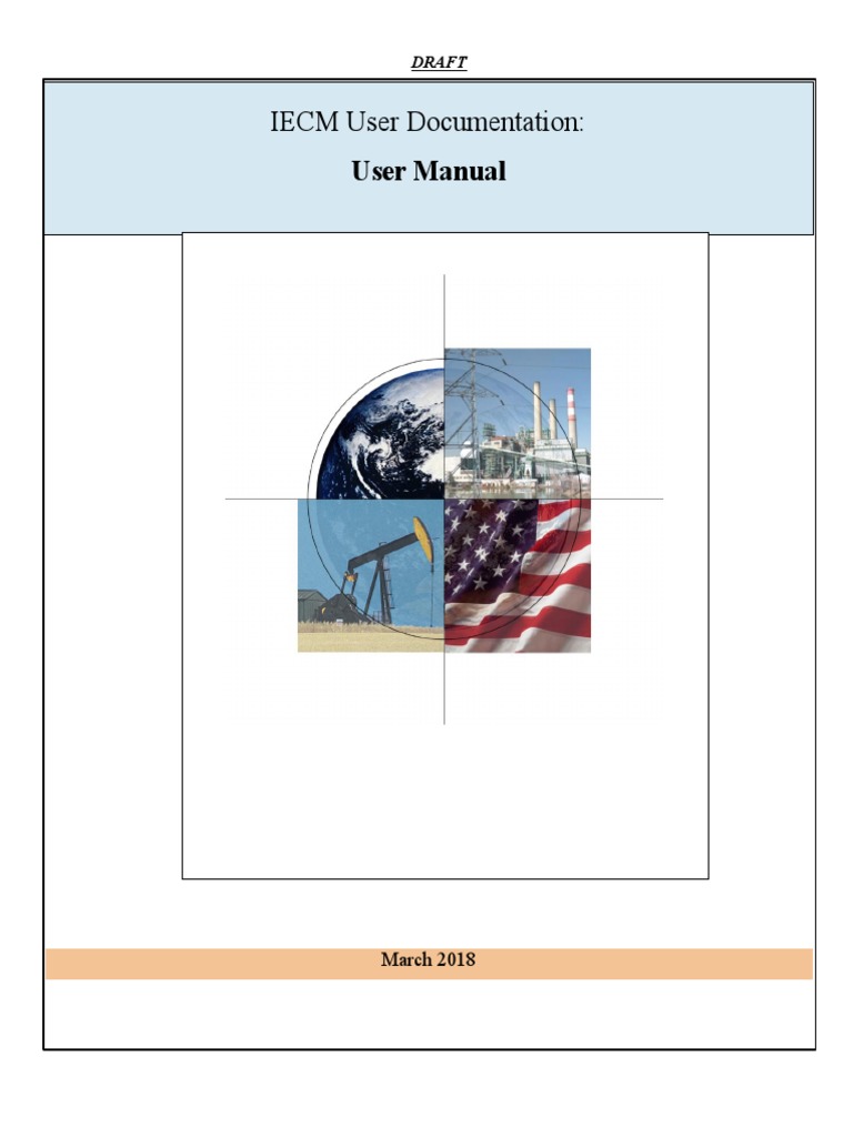 IECM User Manual PDF | PDF | Menu (Computing) | Button (Computing)