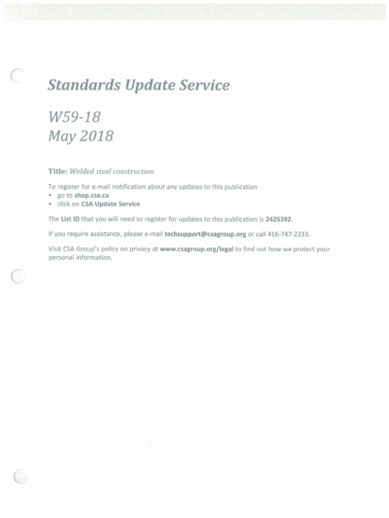 DDC W59-18 | PDF