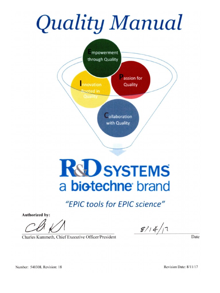 Quality Manual Example | PDF | Quality Management System | Quality ...