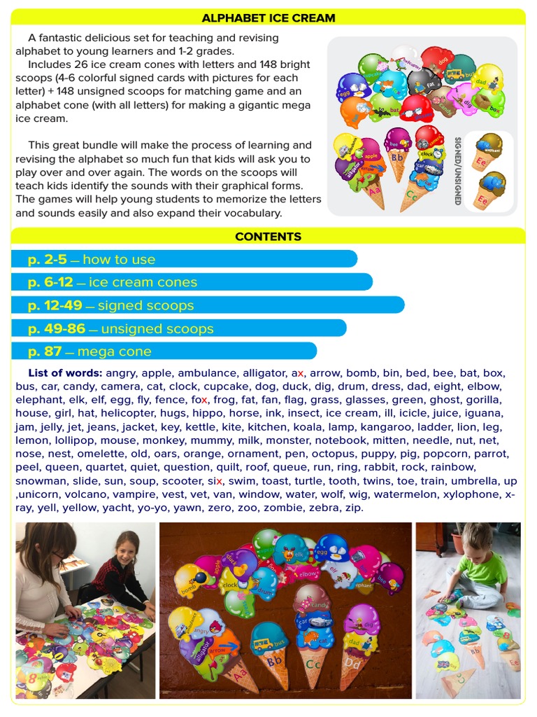 Alphabeticecream | PDF