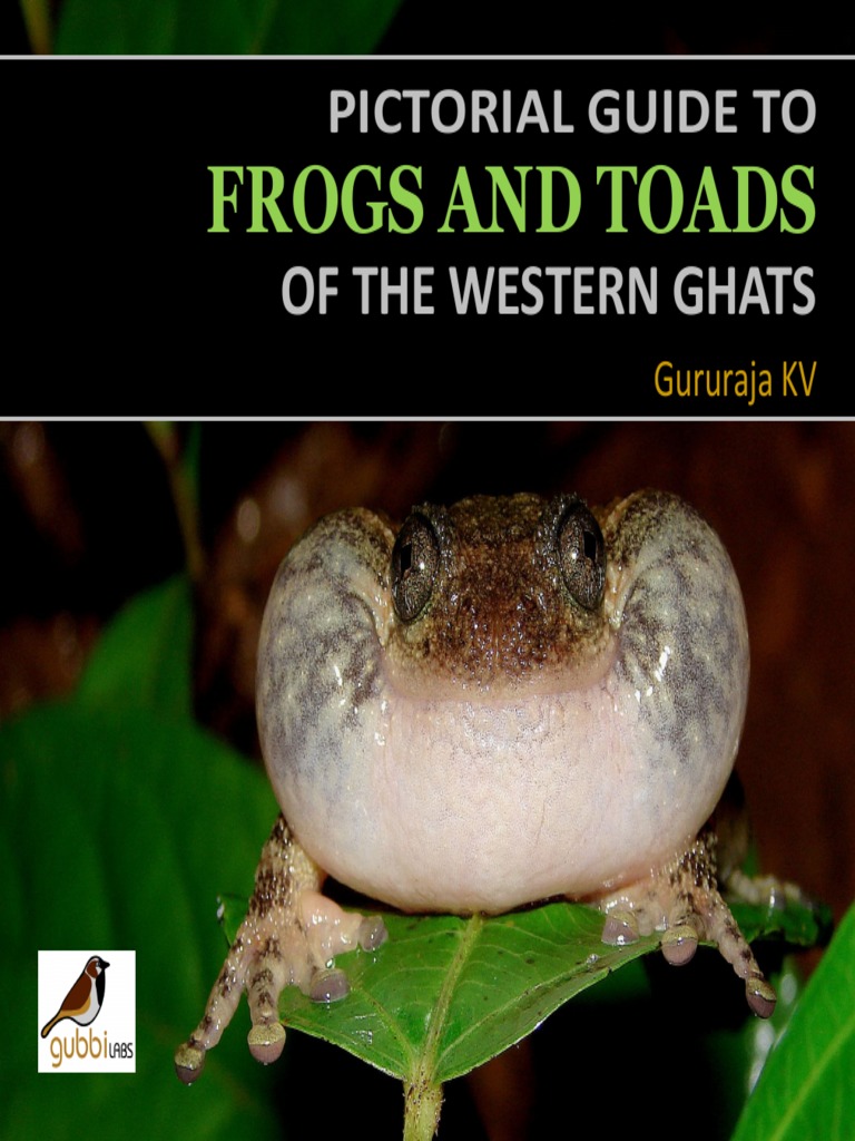 Pictorial Guide To Frogs and Toads of The Western Ghats | PDF | Fauna ...
