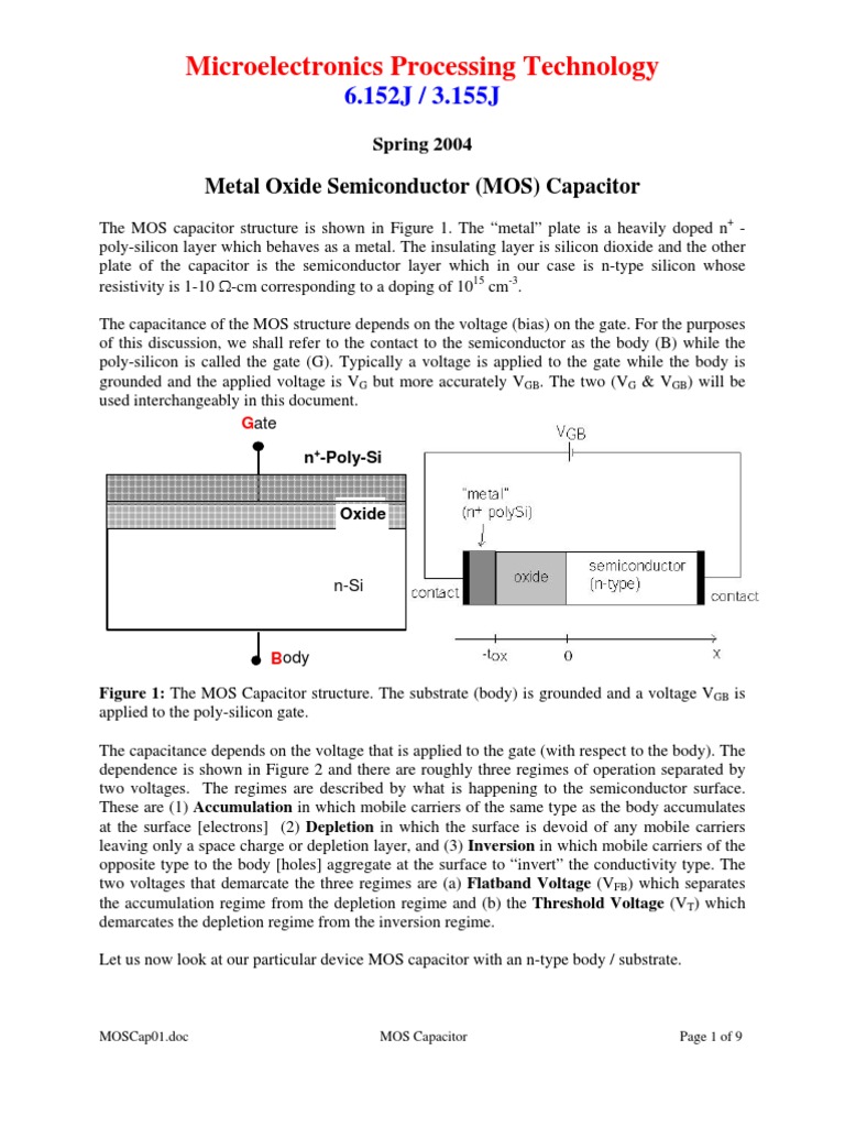 Mosfet Basics | PDF