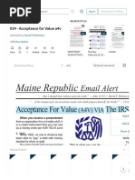 Latest Accepted For Value Formats Rev 8 | PDF | Registered Mail | Invoice