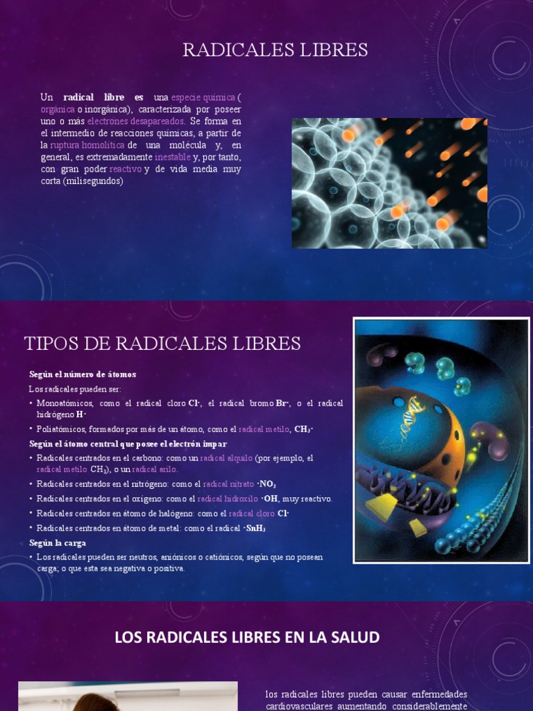 Radicales Libres | PDF
