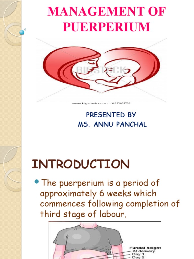 Management of Puerperium | PDF | Postpartum Period | Childbirth