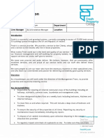 Matron Job Description and Responsibilities | PDF | Housekeeping ...
