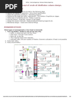 Vacuum Tower Design | PDF | Distillation | Oil Refinery