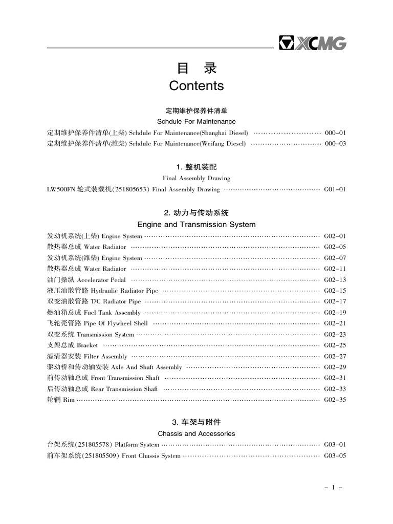 LW500FN Parts Book PDF | PDF