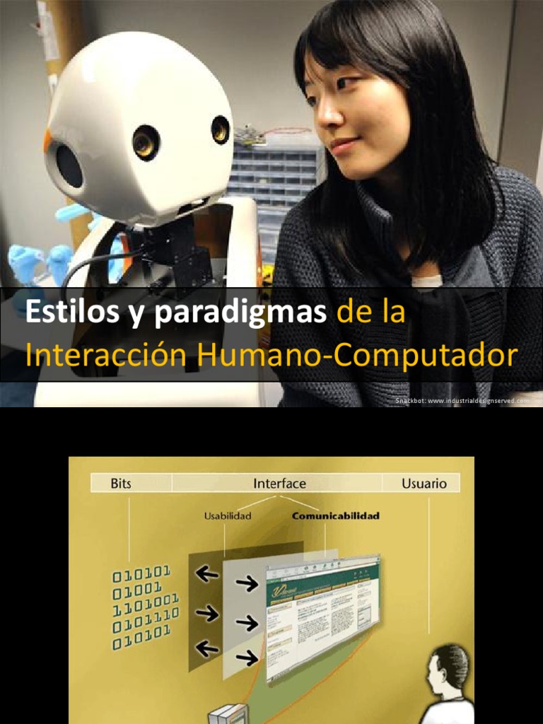 Paradigmas HCI | PDF | La interacción persona-ordenador | Realidad virtual