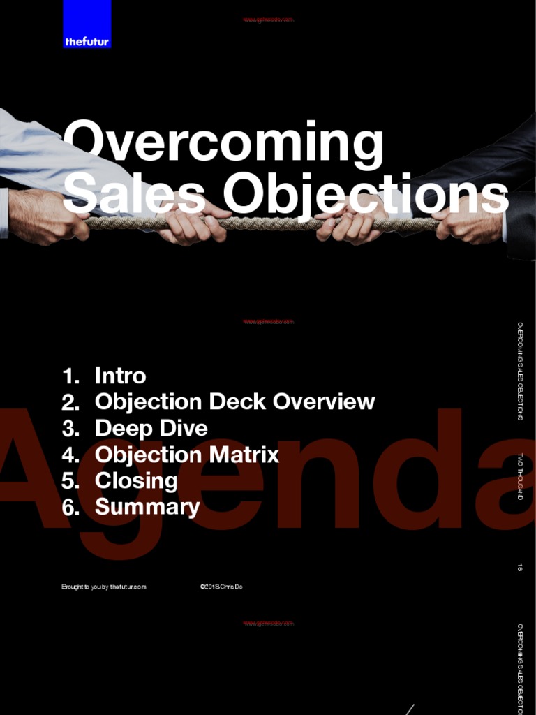 01 Overcoming Objections | PDF | Psychological Concepts