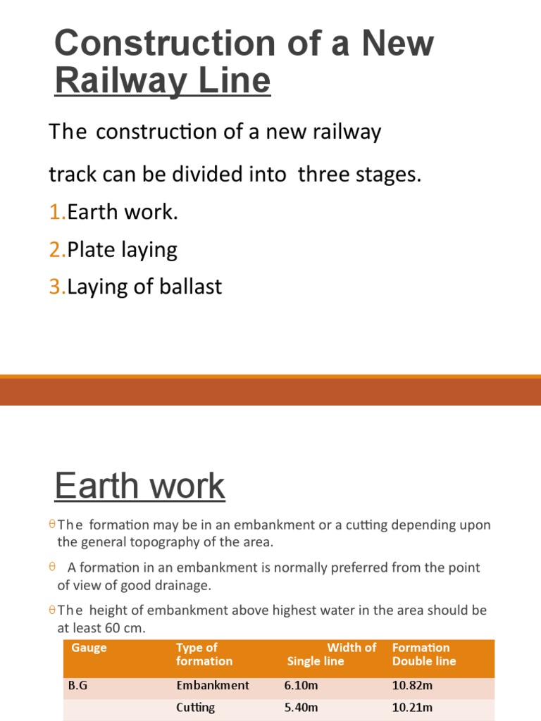 Laying of Track | PDF | Track (Rail Transport) | Rail Transport