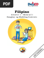 Grade 9 Filipino Module 1st Quarter | PDF