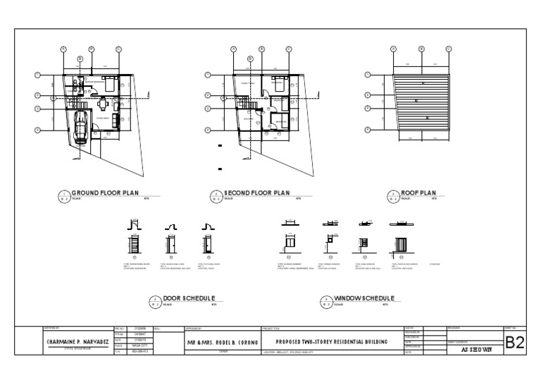 Sample Architectural Plan 2 | PDF | Window | Cultural Heritage