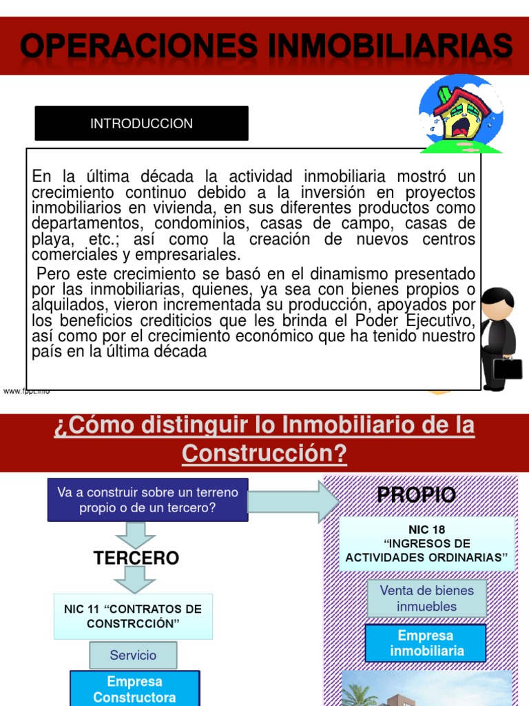 Contabilidad en Empresas Inmobiliarias | PDF | Pagos | Impuestos