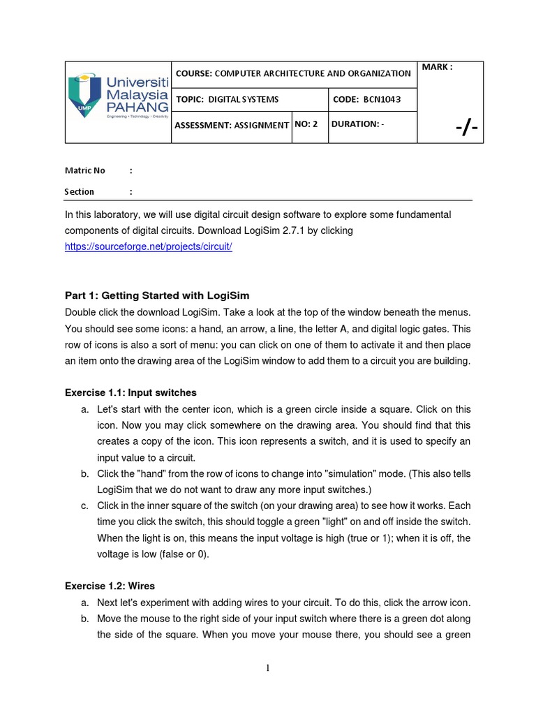 Assignment 2 (Digital Logic) PDF | PDF | Digital Electronics ...