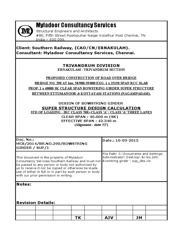 ROB - No-290 SUP-DES | PDF | Prestressed Concrete | Beam (Structure)