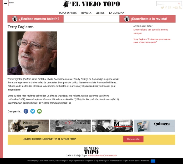 Terry Eagleton - El Viejo Topo | PDF | Movimientos filosóficos ...