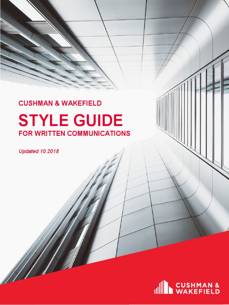 CW Writing Style Guide 2017 | PDF | Comma | Verb