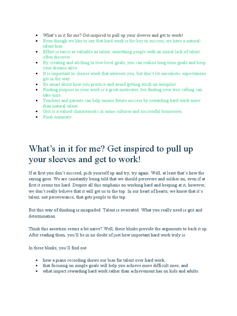 Grit The Power of Passion and Perseverance by Angela Duckworth | PDF ...