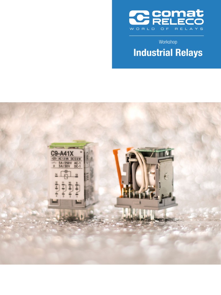Industrial Relays: Workshop | PDF | Relay | Switch