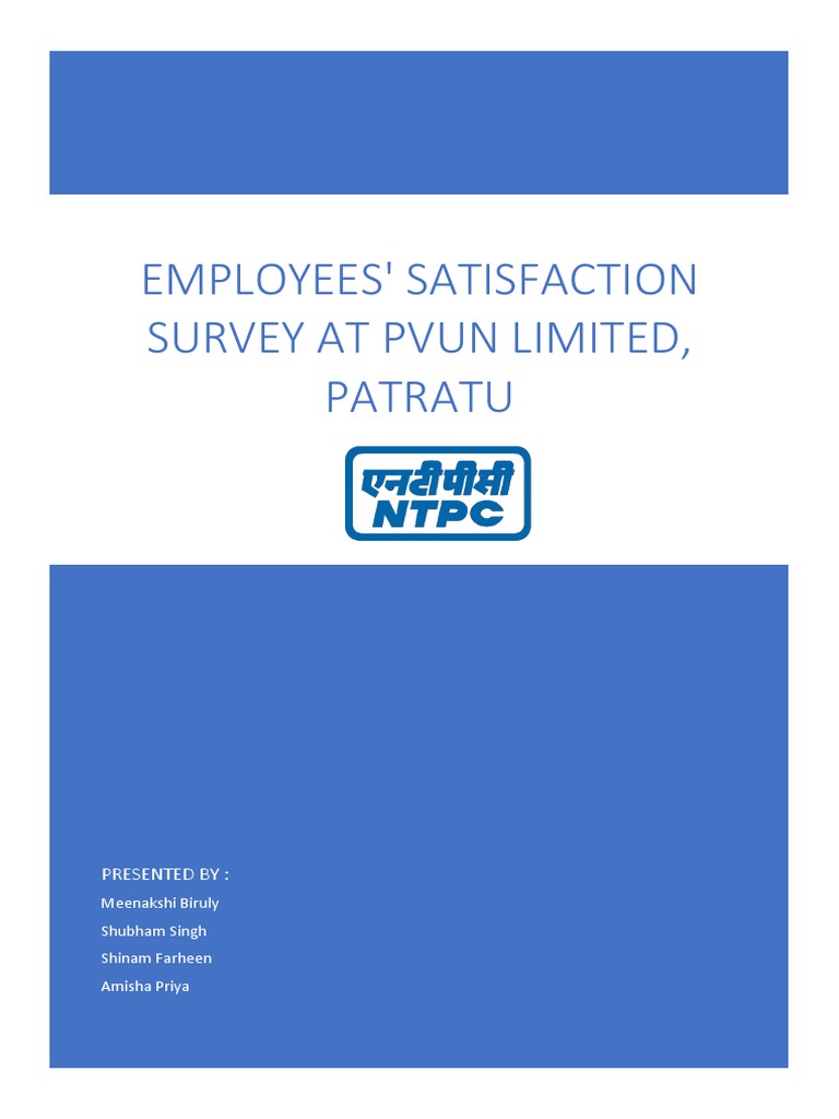 Pvun Ess PDF | PDF | Job Satisfaction | Contentment