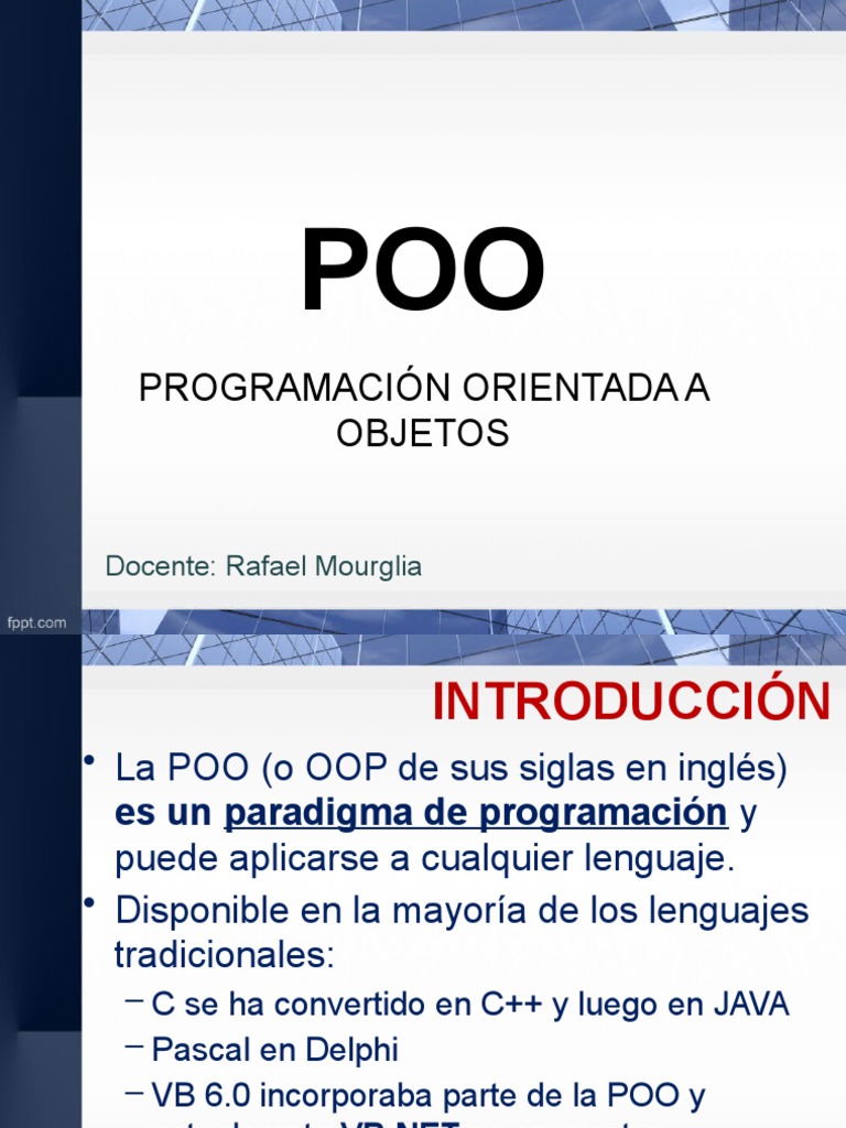Poo Java 1 | Descargar gratis PDF | Objeto (informática) | Programación ...