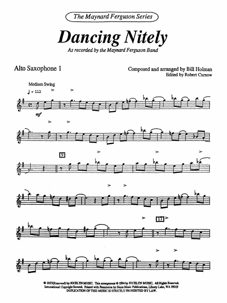 Dancing Nitely-Holman PDF | PDF