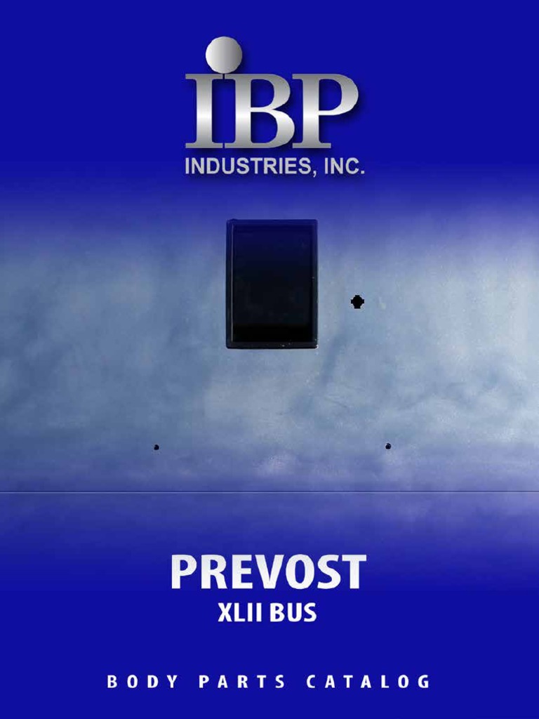 Prevost XLII Bus Parts Catalog | PDF | Door | Car Body Styles