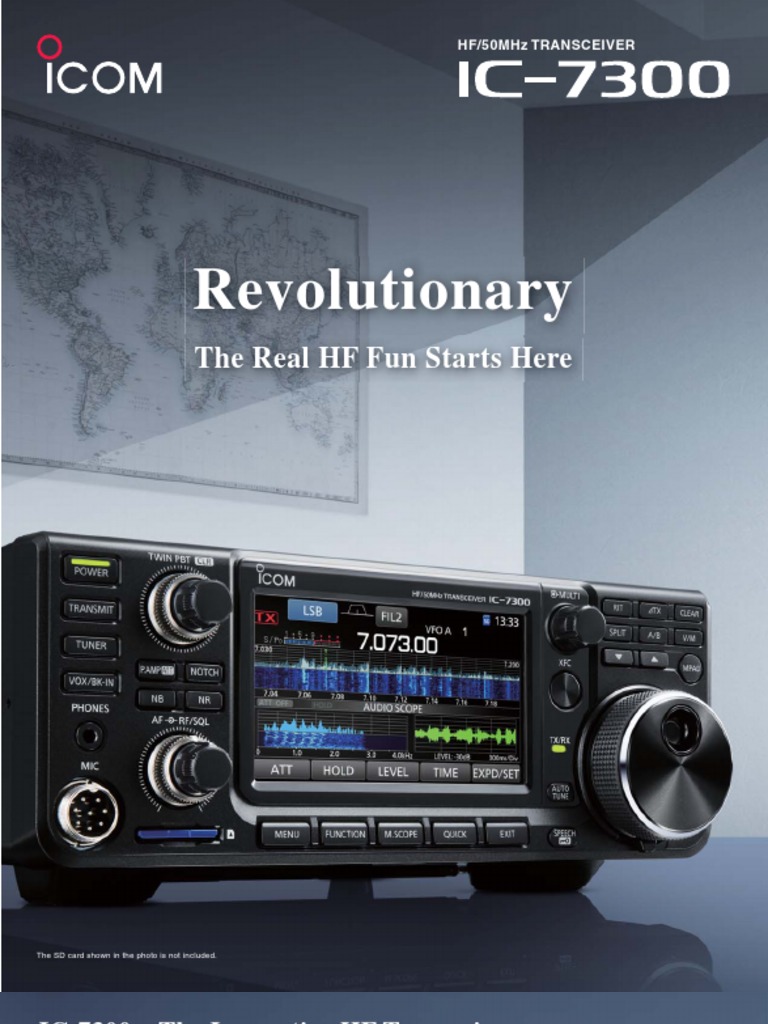 IC 7300 Brochure 11 29 17 PDF | PDF | Frequency Modulation | Filter (Signal Processing)