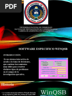 Manual de Uso - WINQSB | PDF | La investigación de operaciones | Toma de decisiones